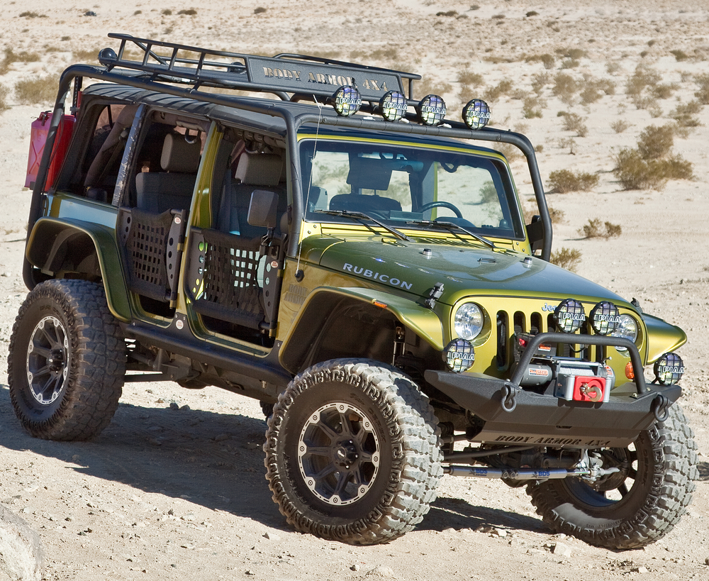 BODY ARMOR 4X4 2007-2018 JEEP WRANGLER JK FRONT BUMPER FULL-WIDTH