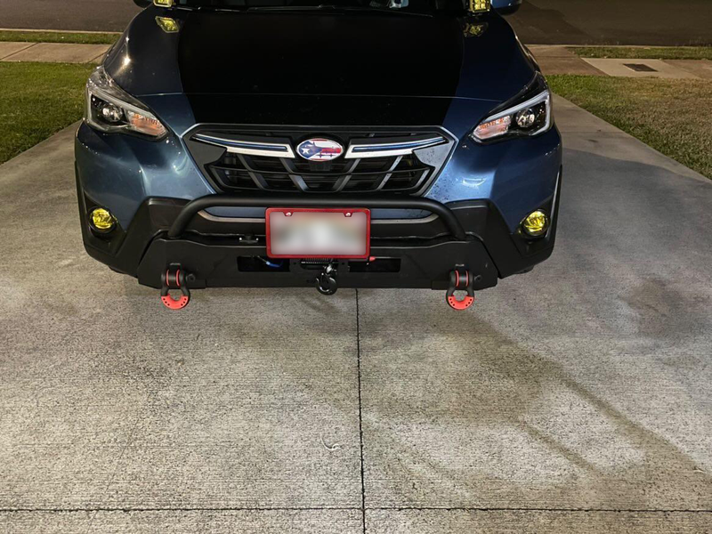 BODY ARMOR 4X4 2018-2023 SUBARU CROSSTREK HILINE FRONT WINCH BUMPER