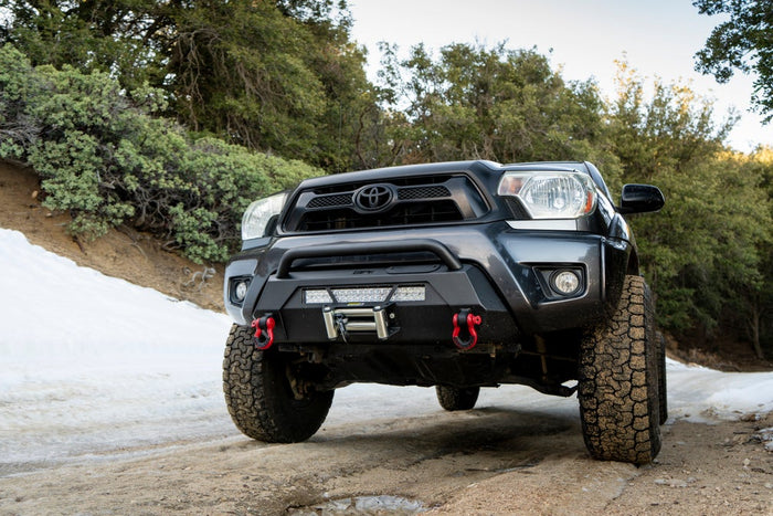 BODY ARMOR 4X4 2012-2015 TOYOTA TACOMA HILINE FRONT WINCH BUMPER