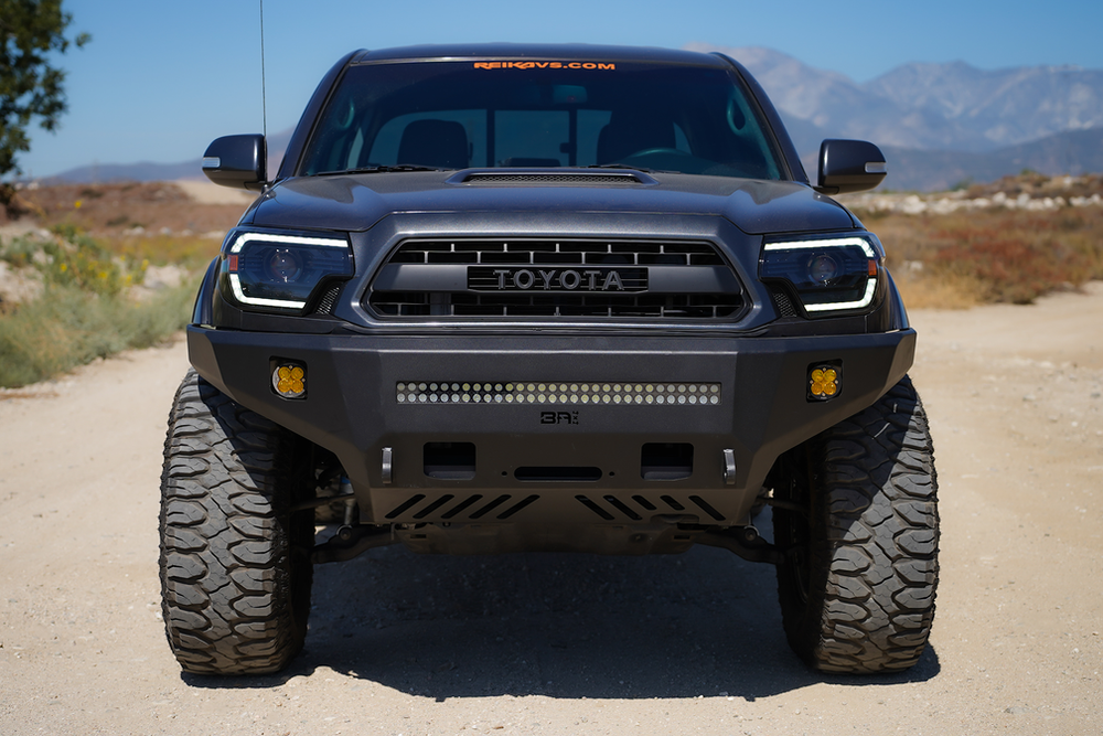 BODY ARMOR 4X4 2005-2015 TOYOTA TACOMA PRO SERIES FRONT WINCH BUMPER
