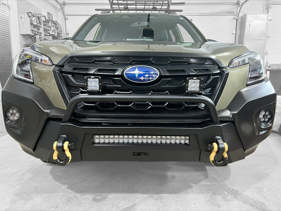 BODY ARMOR 4X4 2019-2023 SUBARU FORESTER HILINE FRONT WINCH BUMPER