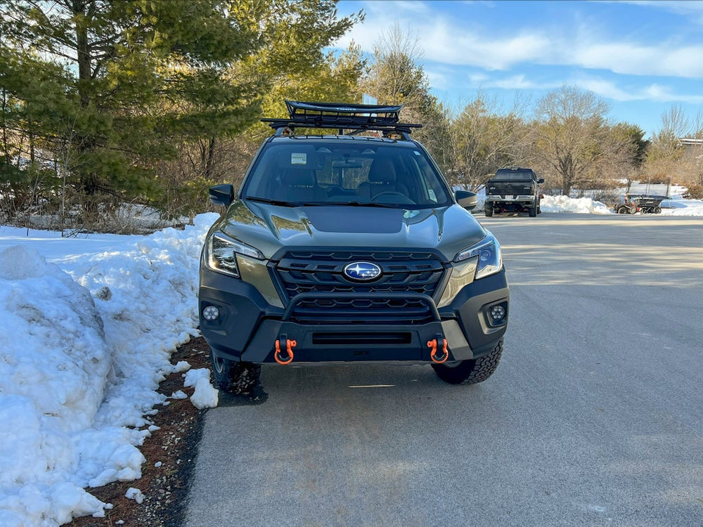BODY ARMOR 4X4 2019-2023 SUBARU FORESTER HILINE FRONT WINCH BUMPER