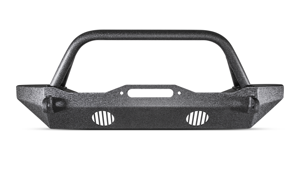 BODY ARMOR 4X4 2007-2018 JEEP WRANGLER JK FRONT BUMPER MID-STUBBY